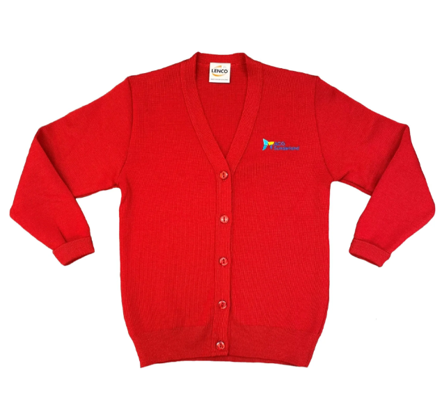 7623 ACG Sunderland Uniform - Girl's Cardigan – Lenco