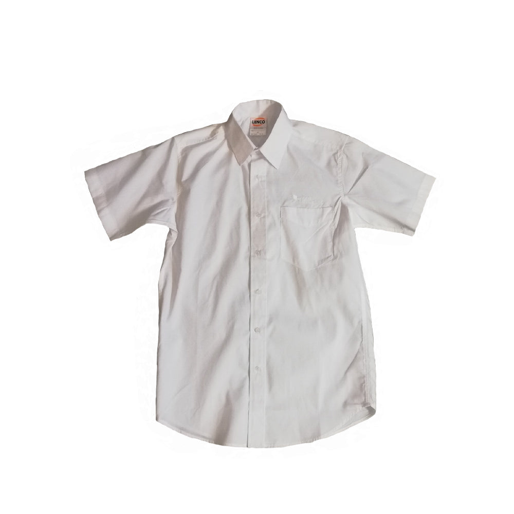 5019 ACG Sunderland College Uniform - Boy's White Short Sleeve Shirt ...